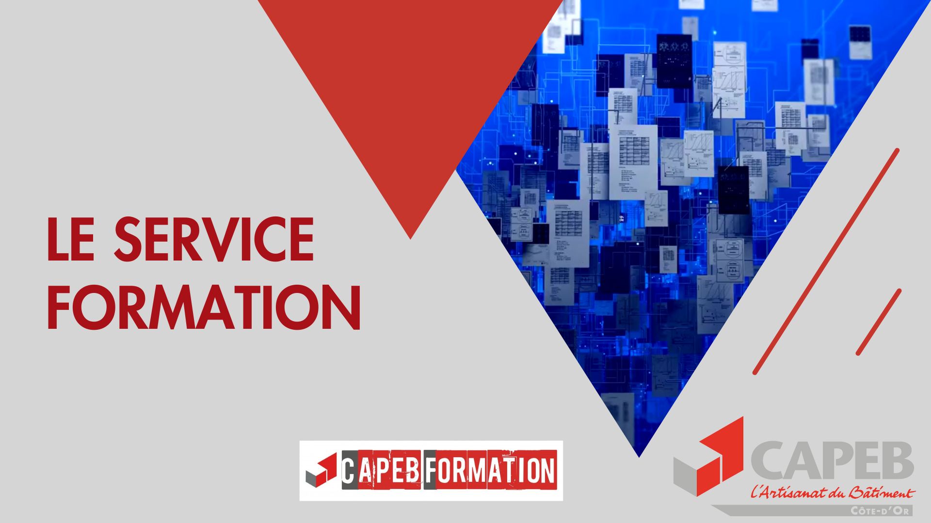 Le service formation de la CAPEB 21 ・ CAPEB